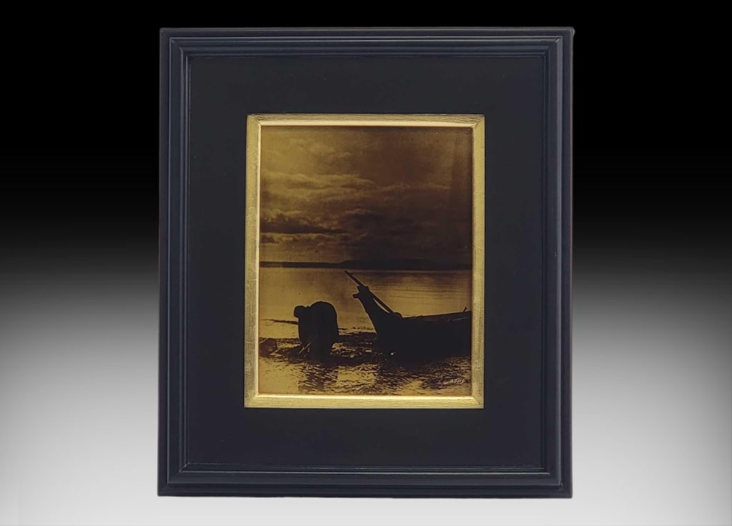Edward S. Curtis "the Clam Digger" Orotone Auction