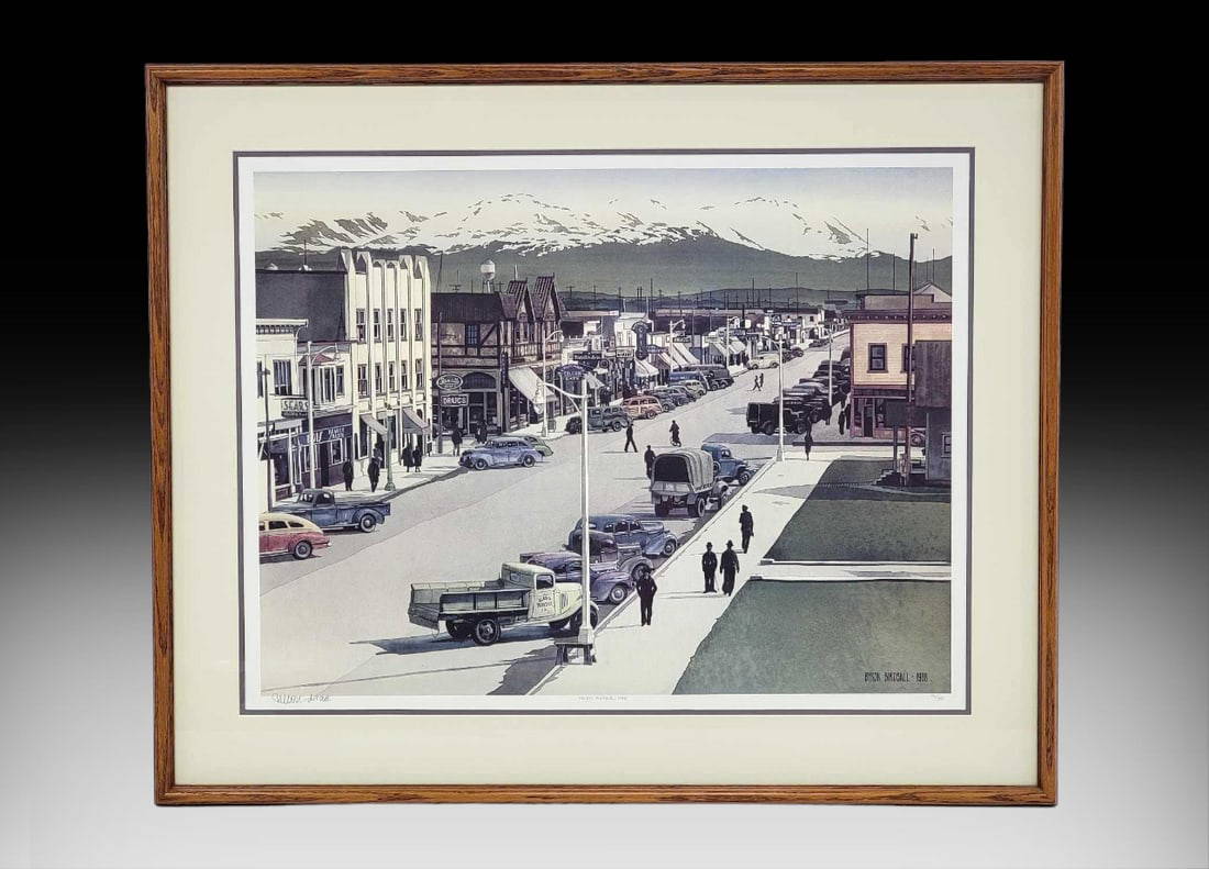 Byron Birdsall "fourth Avenue, 1943" Print Auction