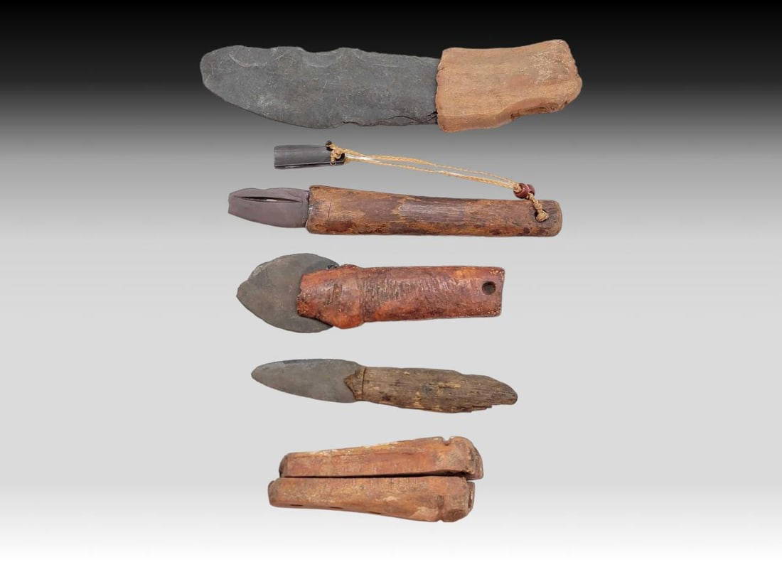 Thule Knives W/slate Blades Auction