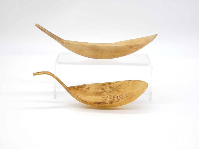 Tlingit Dall Sheep Horn Spoons