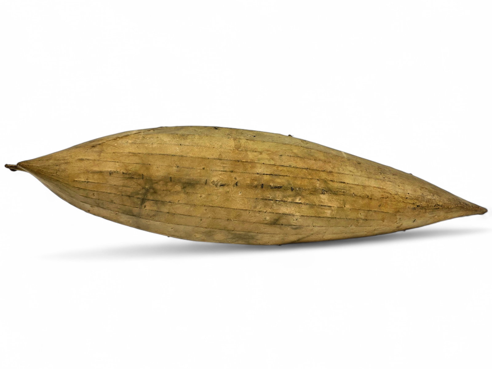 Pair Of Vintage Alaska Native Eskimo Skin Kayak Models Auction
