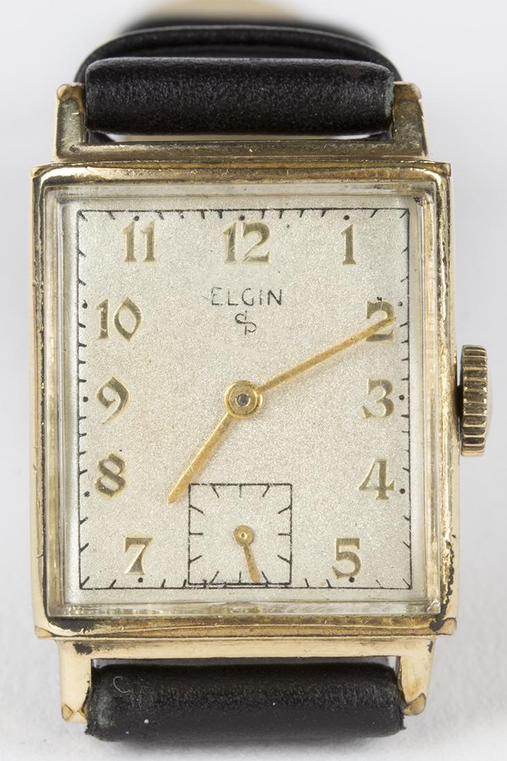 Vintage Men's Elgin Tank Wristwatch