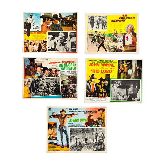 Original Western Film Movie Posters In Spanish