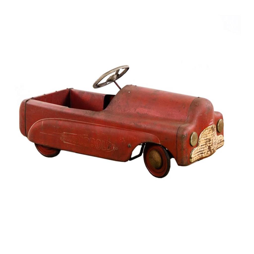 1955 Triang Thunderbolt Red Pedal Car - Oct 26, 2019 | Atlanta Auction ...