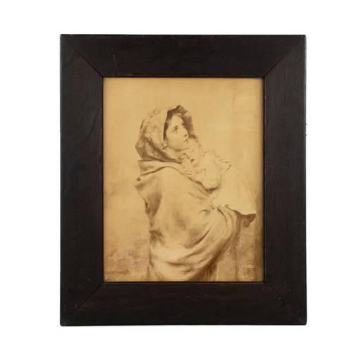 Antique Roberto Ferruzzi Madonna & Child Sepia - Sep 12, 2020 | Atlanta ...