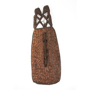 Asmat People, Ceremonial Shield