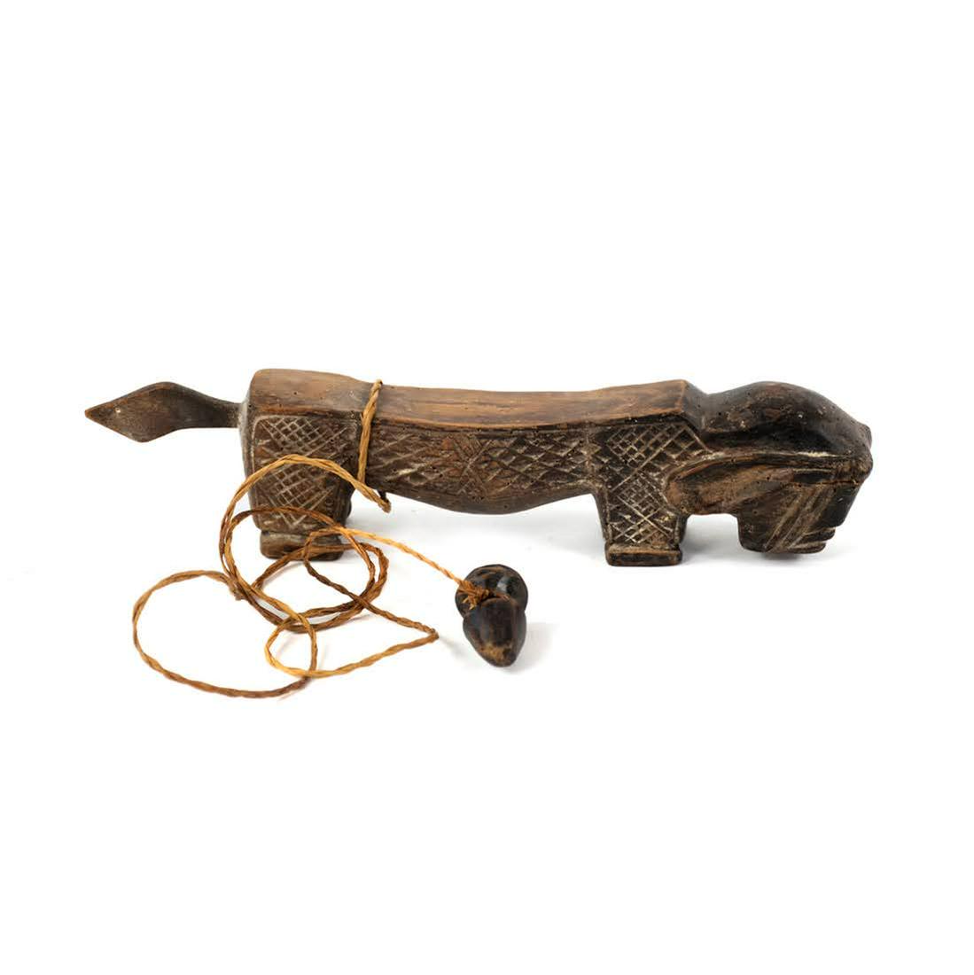 African Congo Kuba Horse Divination Instrument
