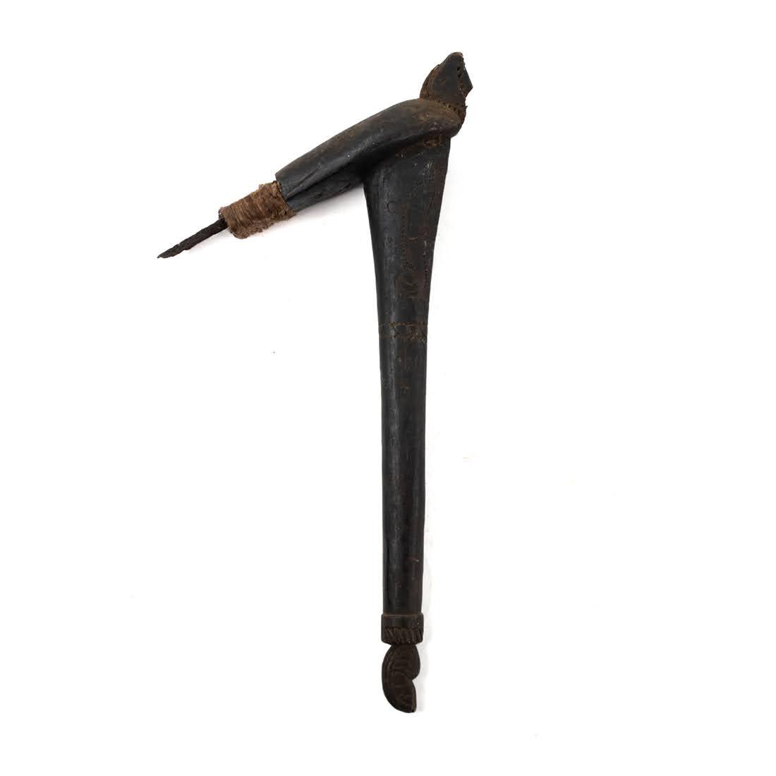 Early Indonesian Dayak Adze Tool