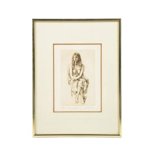 Herbert L Fink Signed Etching on Paper Portrait - Oct 23, 2021 ...