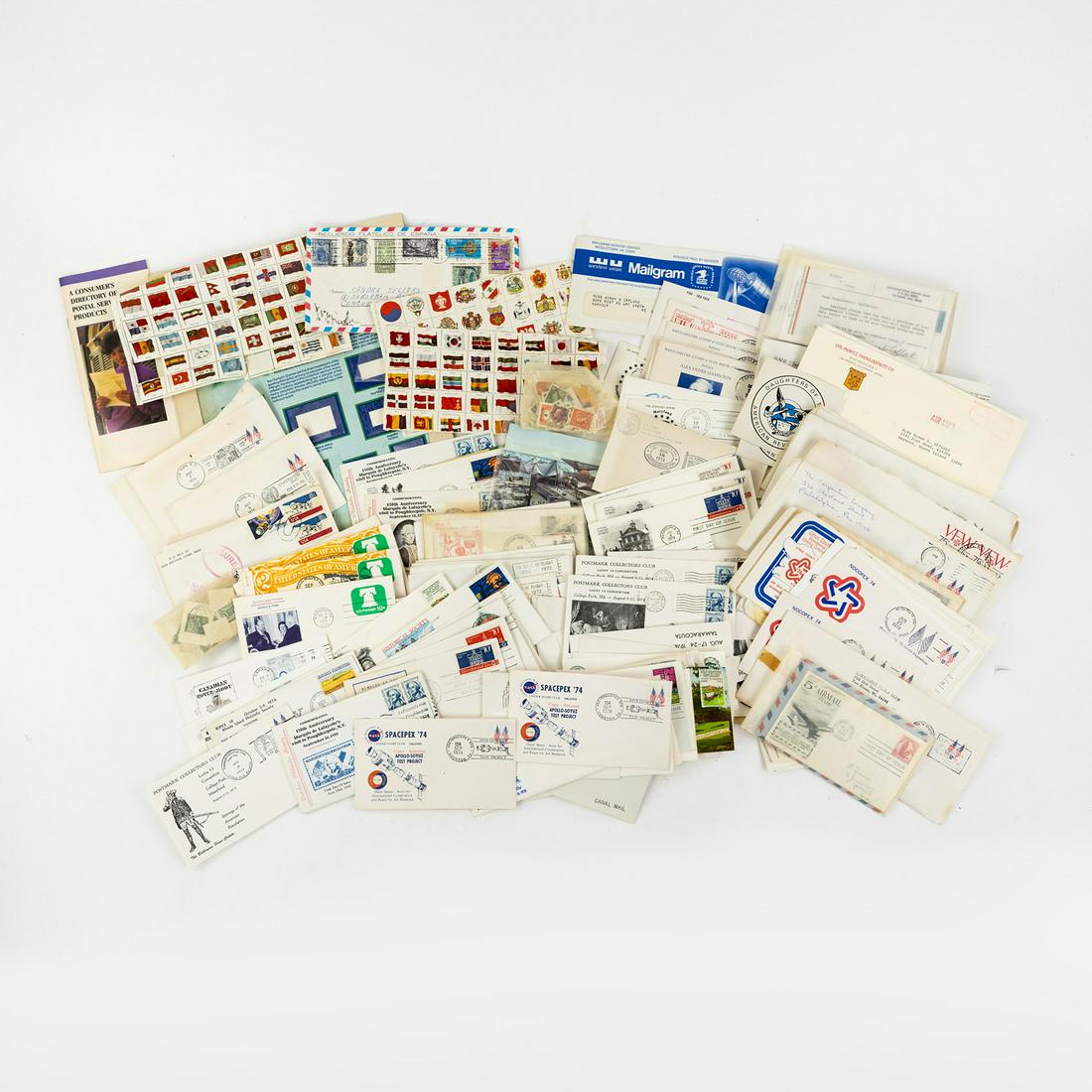 Postage Stamp Covers Collection