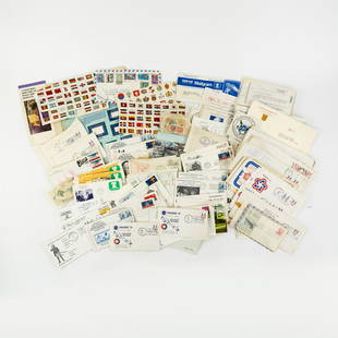 Postage Stamp Covers Collection