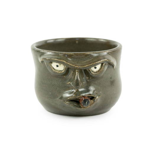 Steve Turpin Folk Art Pottery Face Mug (#0119) on Jan 21, 2023 ...
