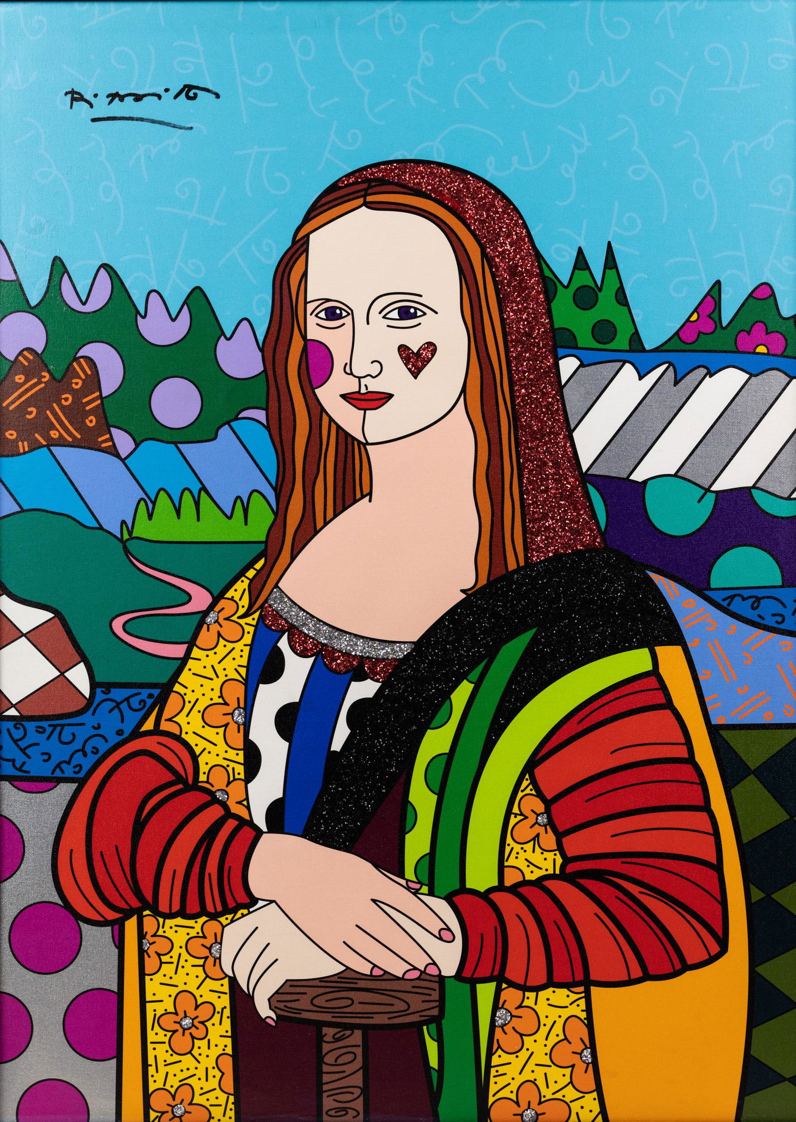 Romero Britto 'Mona Lisa' Limited Embellished Print - Mar 04, 2023 ...