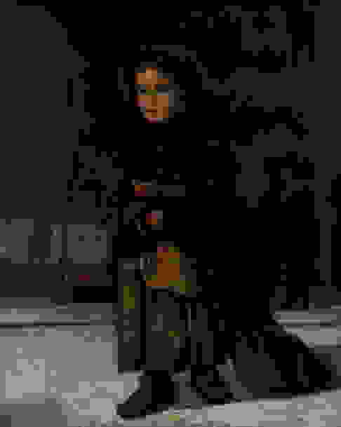 Cyrenius Hall Begging Girl O/b Painting Auction