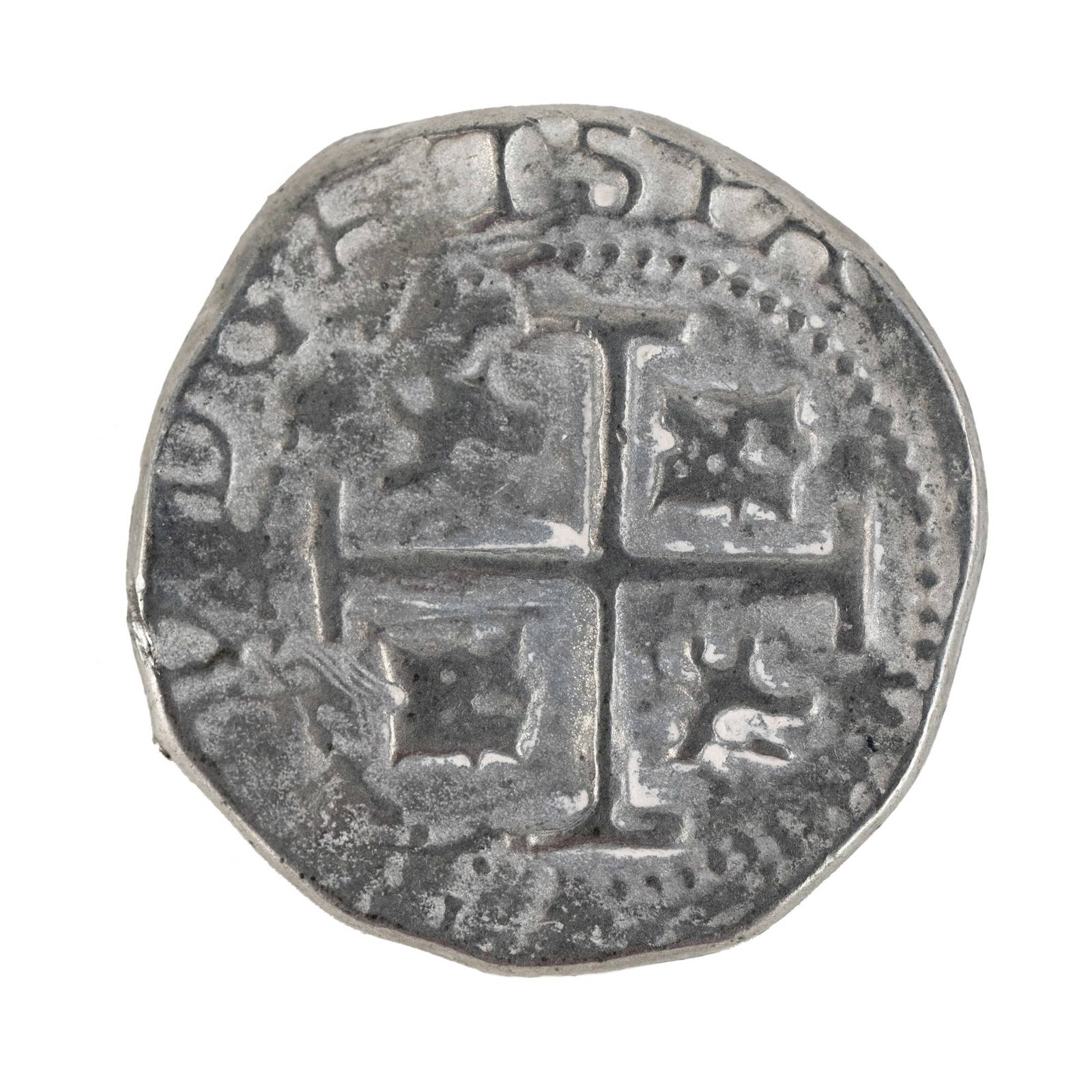 17th-18th C. Silver Spanish Cob Coin Auction