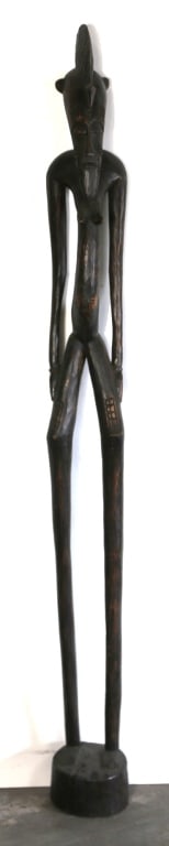 African Senufo Rhythm Pounder Tall Sculpture Auction