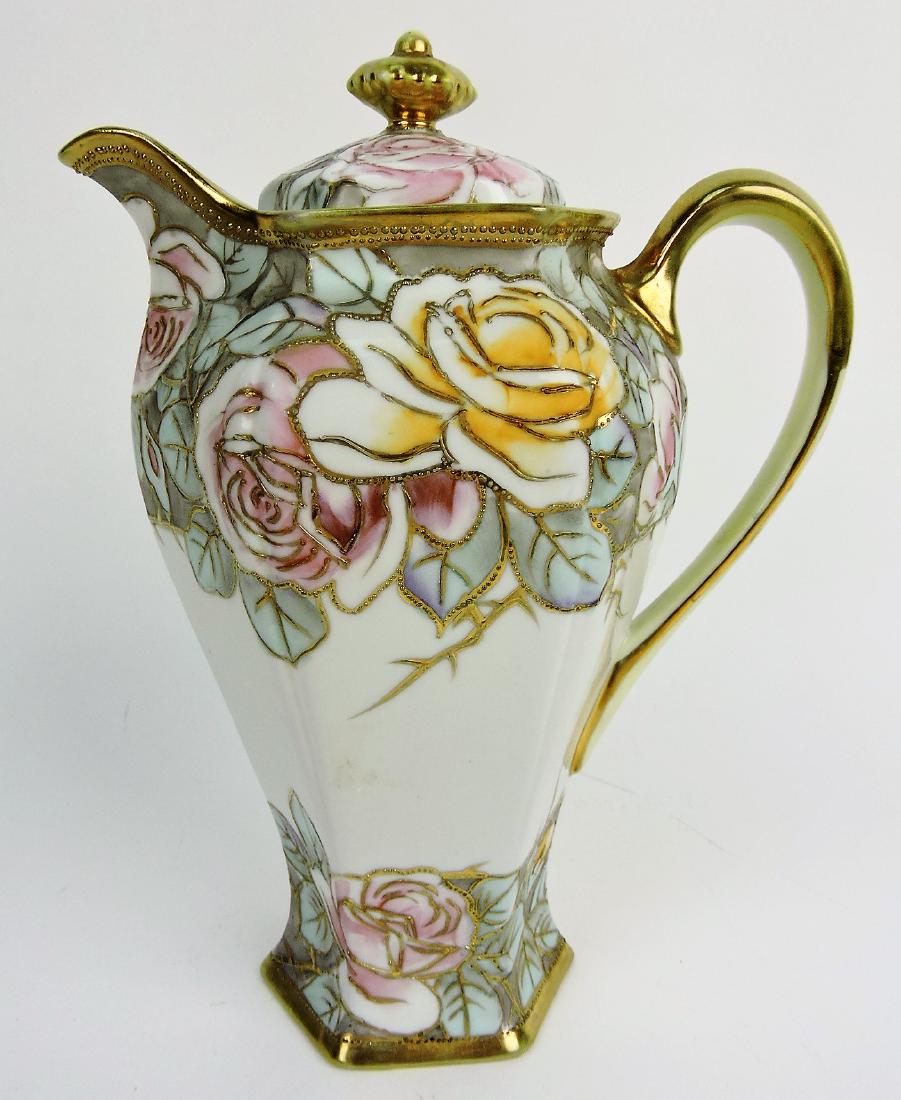 Nippon Chocolate Pot With Gold