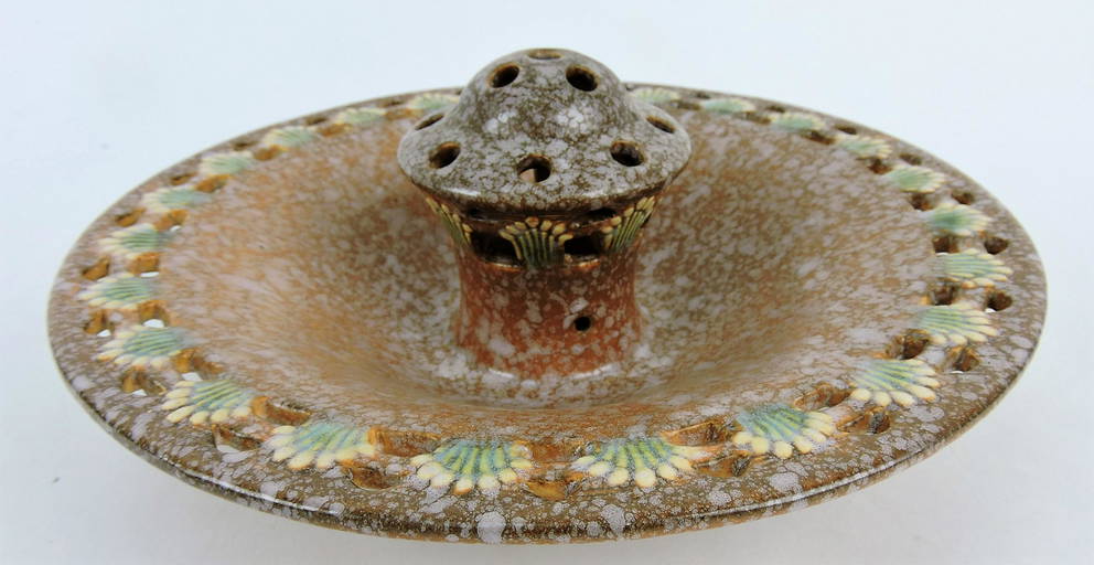Roseville Brown Ferella Console Bowl