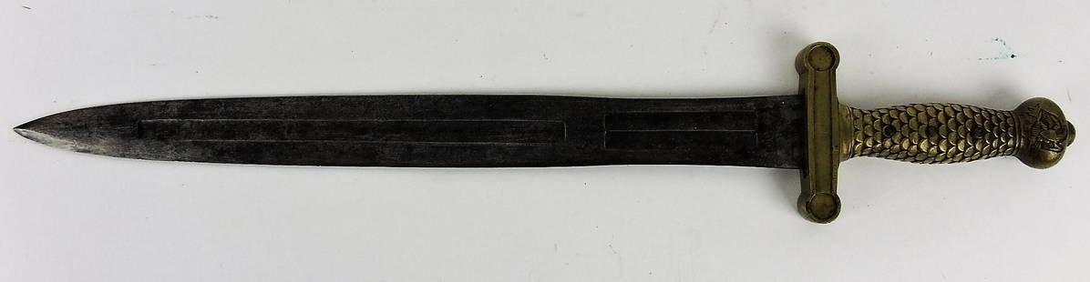 U.s. Ames M1832 Artillery Foot Sword, Mfg. 1844