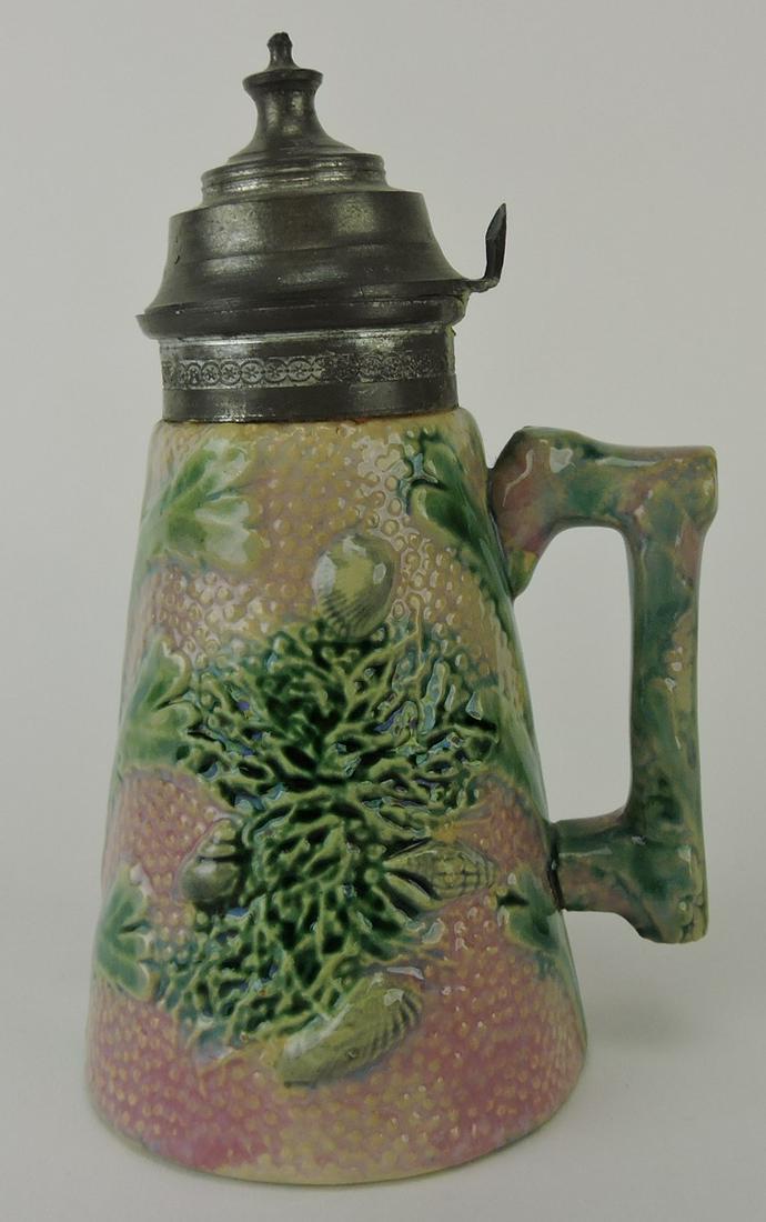 Etruscan majolica coral syrup - May 23, 2020 | Strawser Auction Group in IN