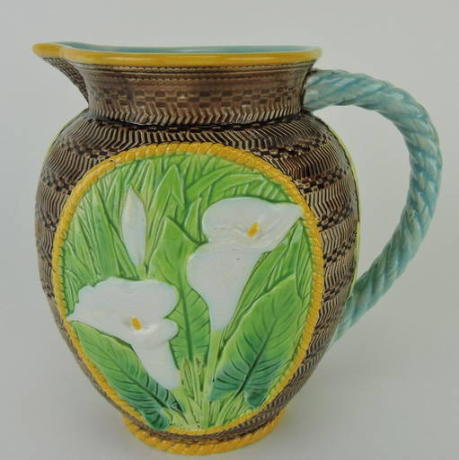 George Jones Majolica Calla Lily