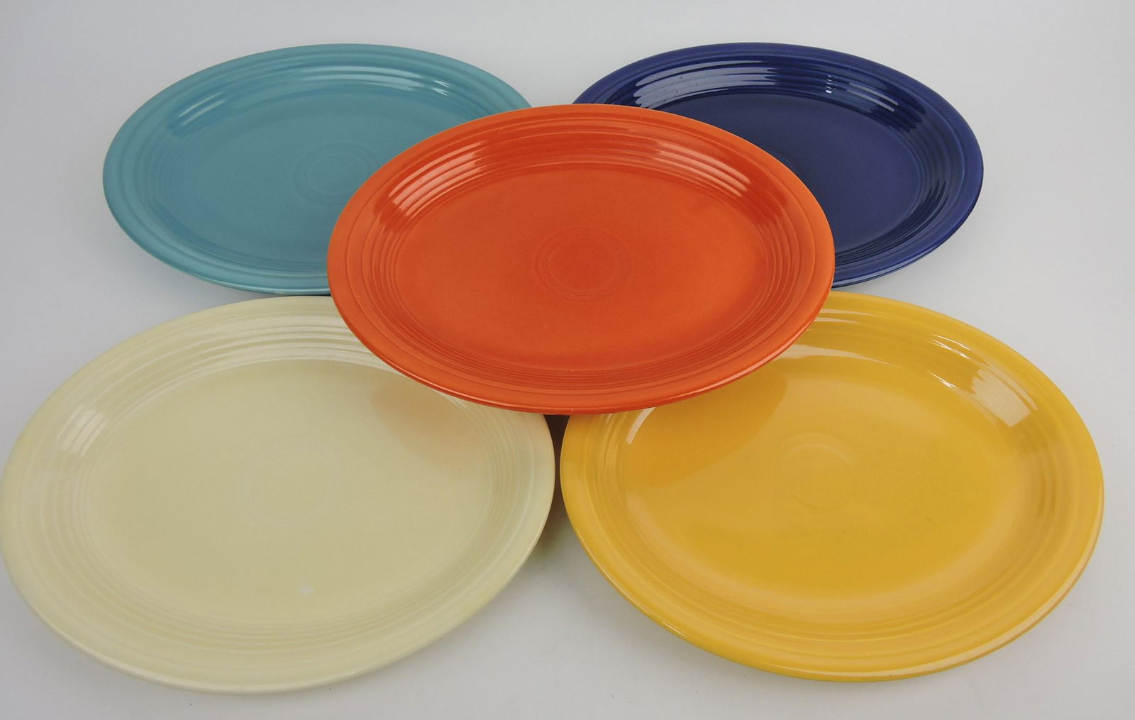 Fiesta Platter Group, 5 Original Colors