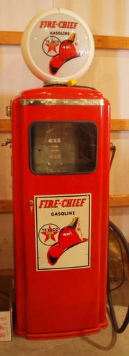 Tokheim Model 300 Gas Pump With New Texaco Globe,