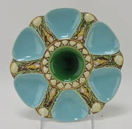 Six Matte Green Empire (Owens) Pottery Tiles. (#0118) on Oct 01, 2022 ...