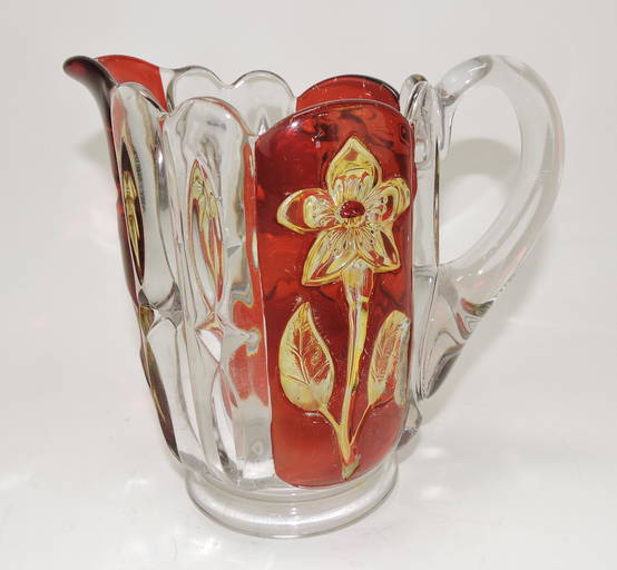 Greensburg Glass Co Sunken Primrose