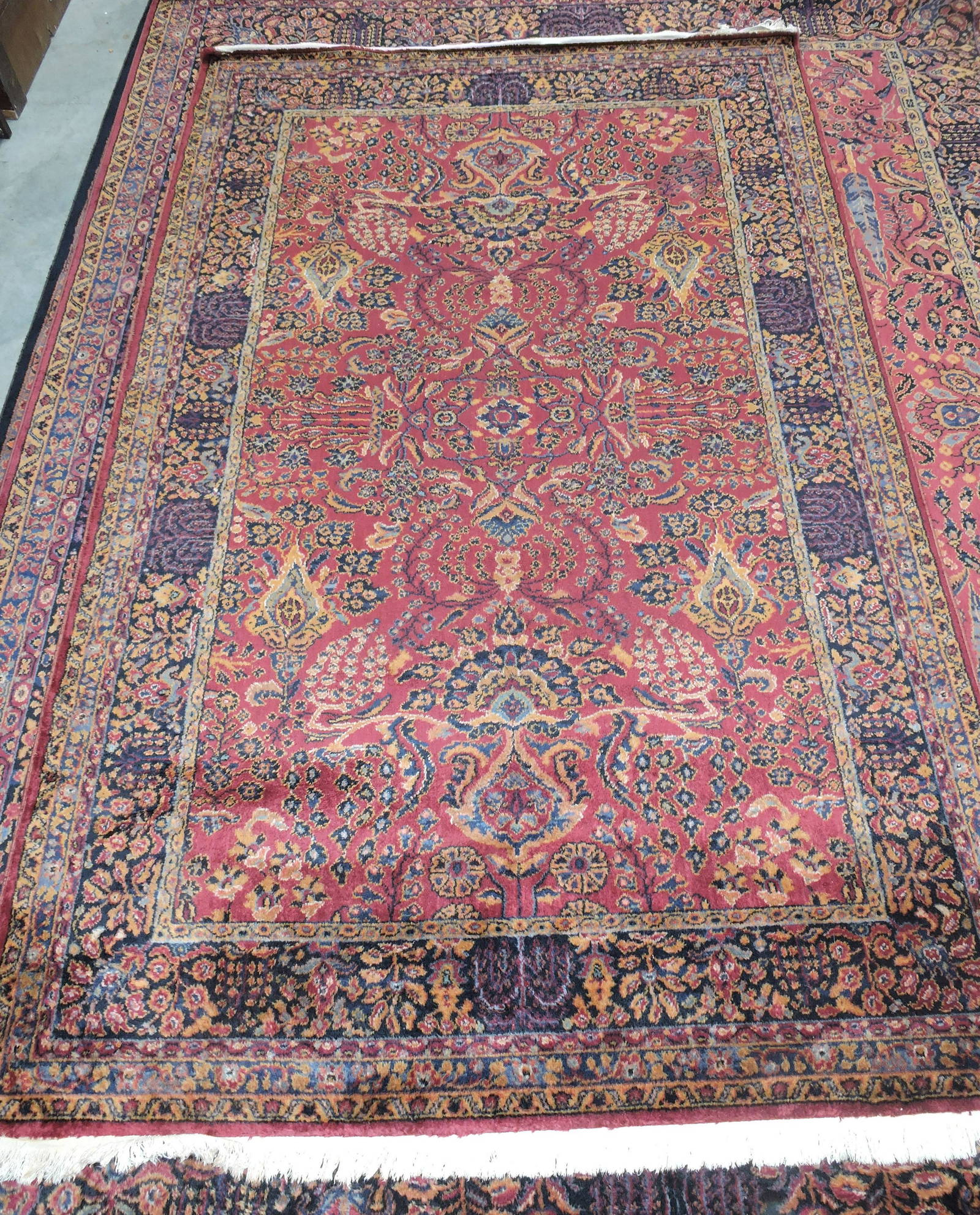 Kashamar Oriental Style Rug 9x6 Auction