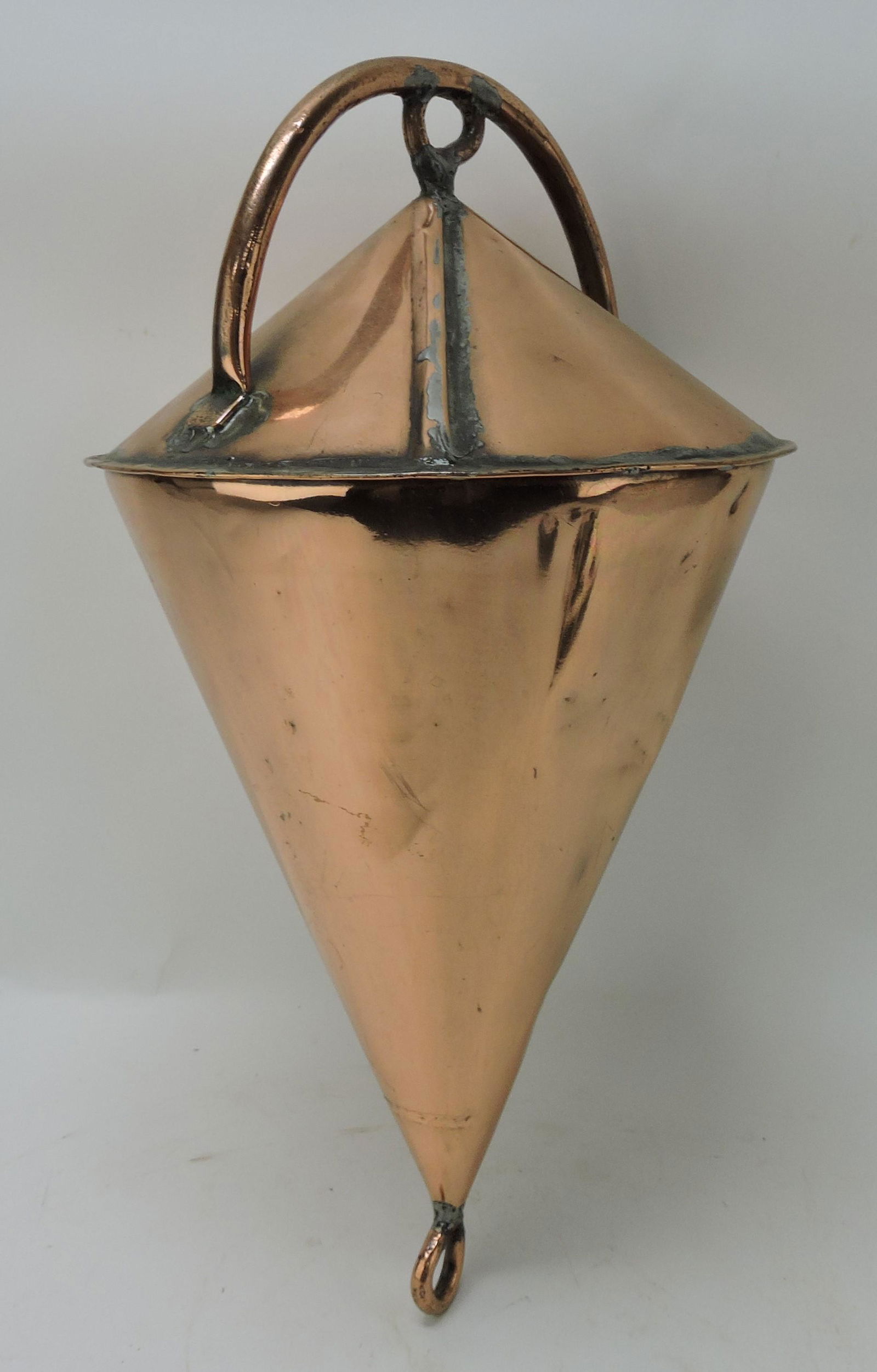 Early American Copper Cone Shaped Auction