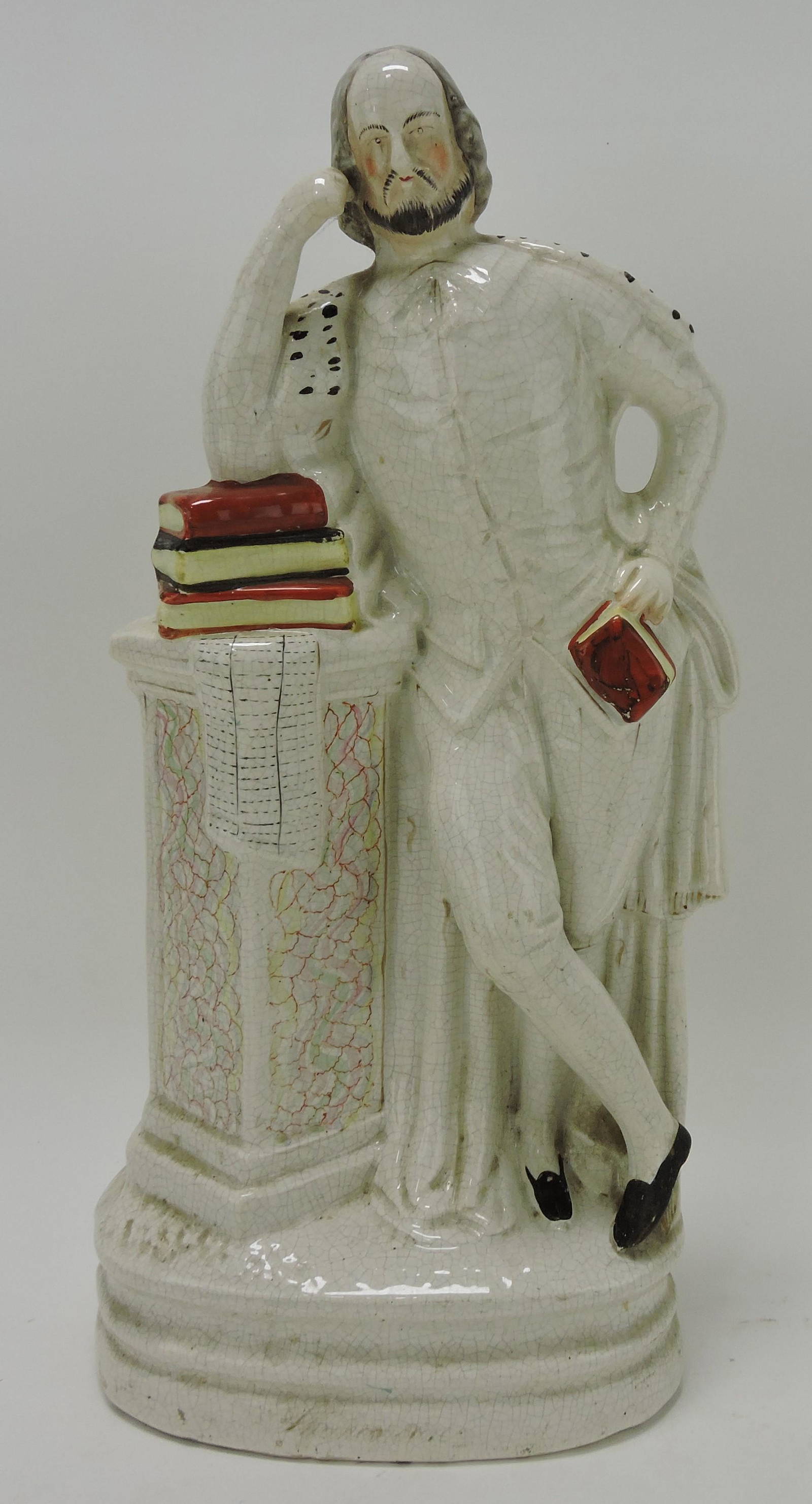 Staffordshire Figure Of Shakespeare, Auction