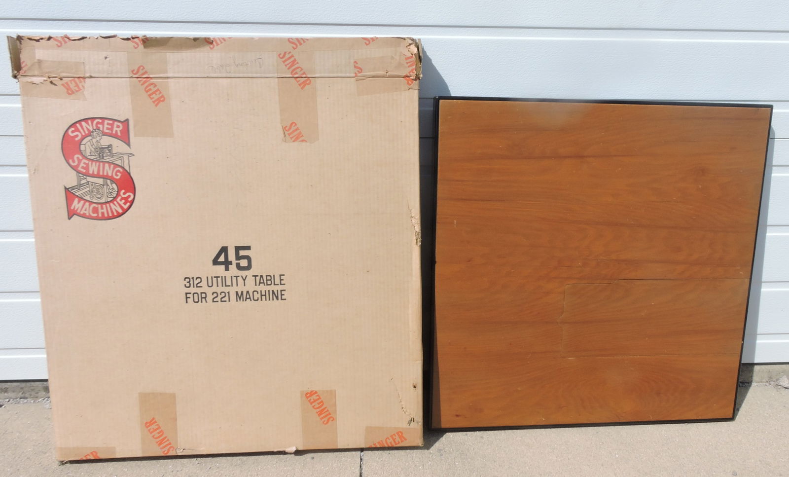 Rare Singer #312 Utility Table For Auction