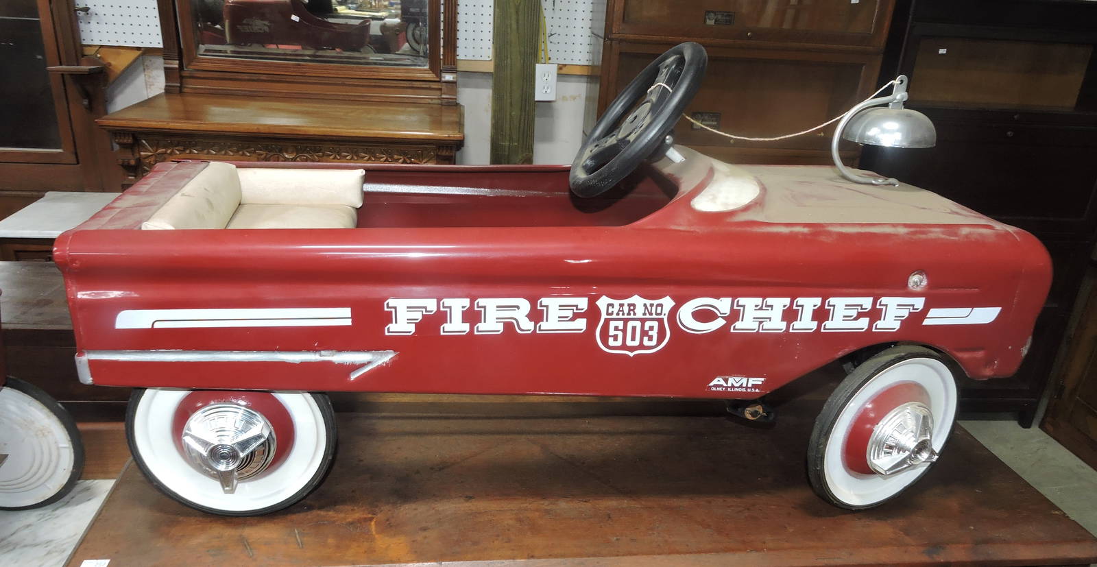 Amf Fire Chief Car No. 503 Pedal Car Auction