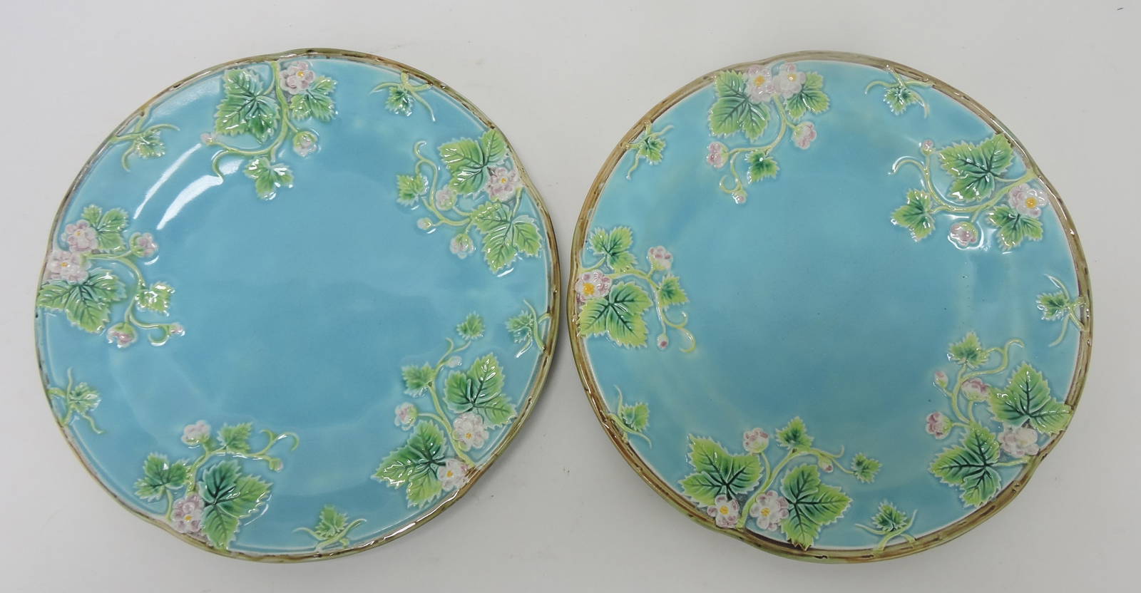George Jones Majolica Turquoise Auction