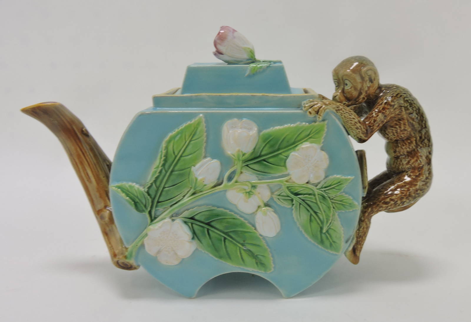 George Jones Majolica Turquoise Auction