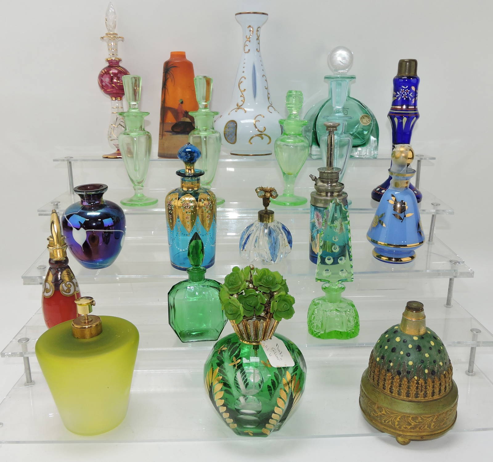 Lot Of 20 Perfume Bottles, Various Condition Auction
