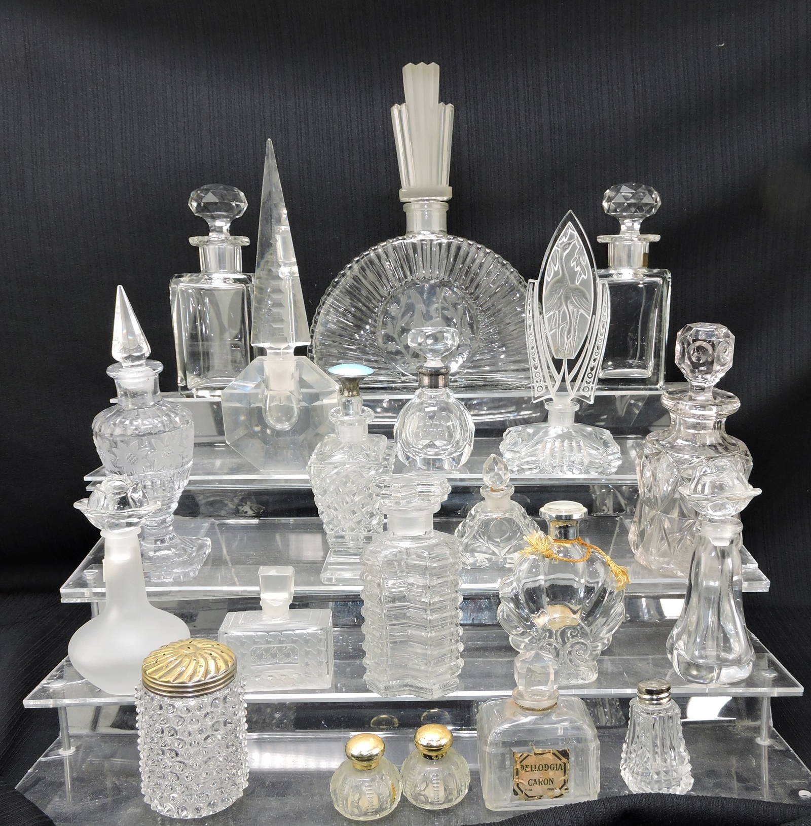 Lot Of 20 Perfume Bottles Auction