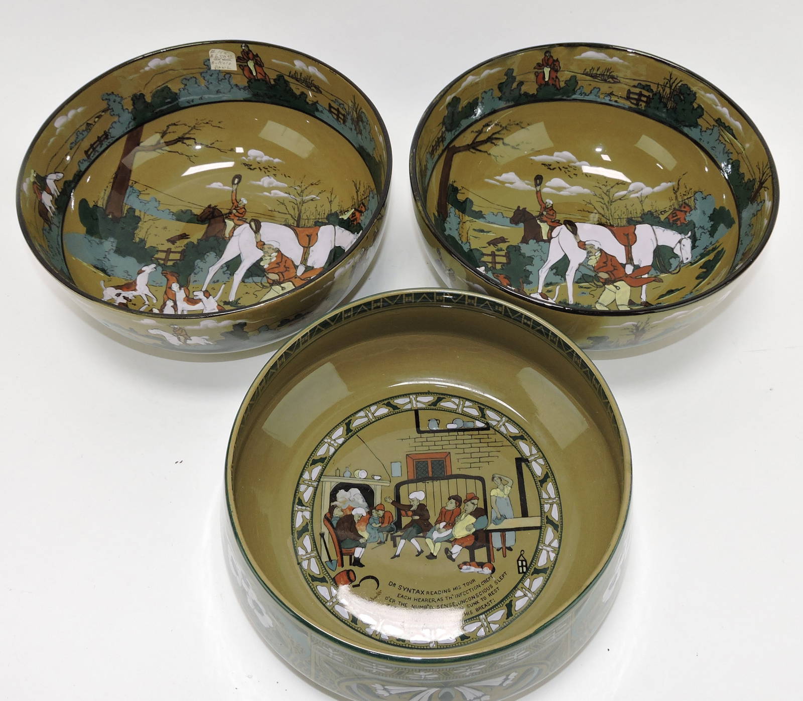 Buffalo Pottery Deldare Ware Lot Of Auction