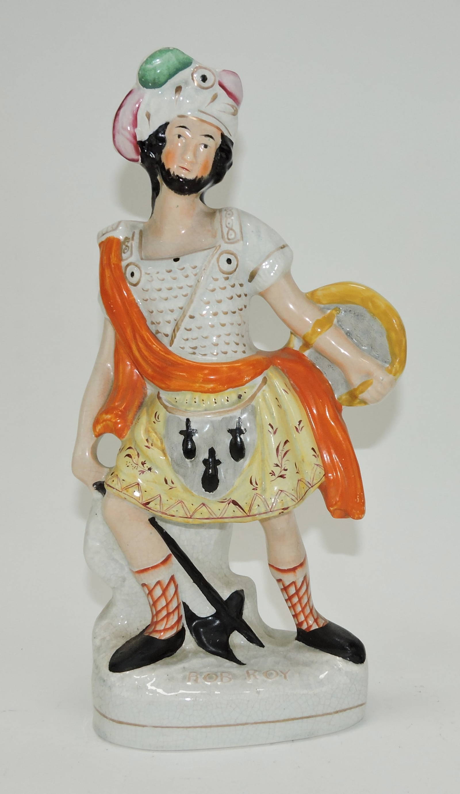 Staffordshire Figure Of Rob Roy, 13" Auction
