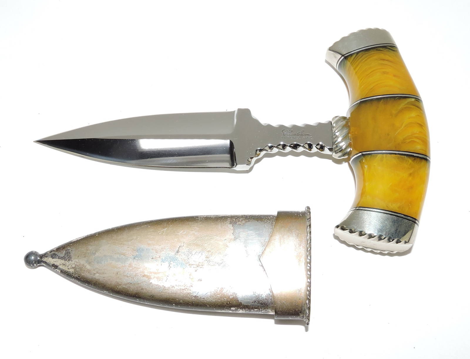 Bill Cheatham Phoenix Az Push Dagger, Auction