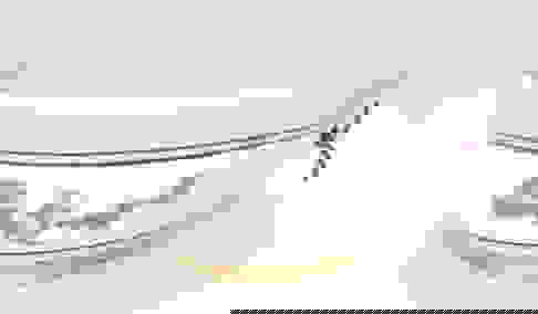 Mochaware Green Seaweed Rare Colander, Auction