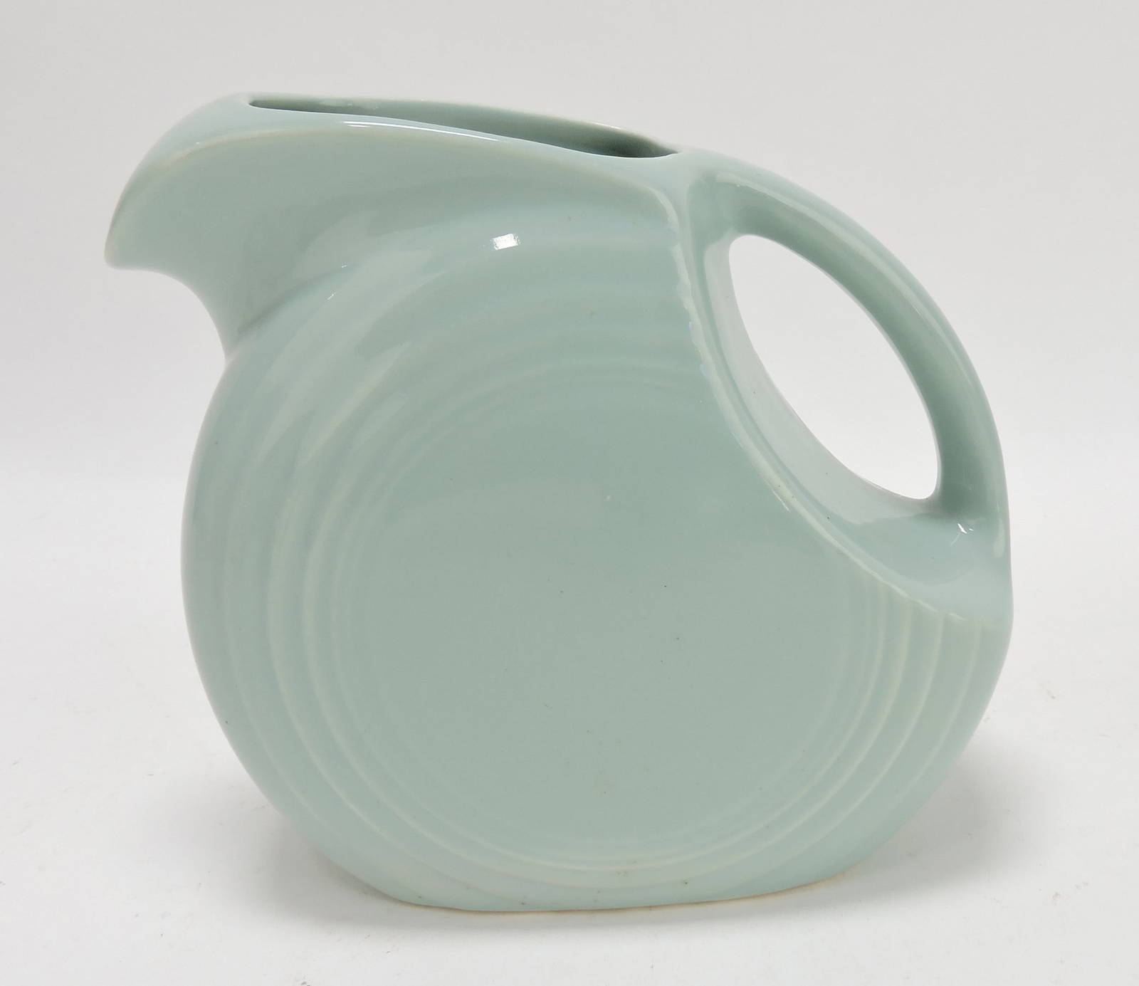 Fiesta Celadon Green Jubilee Juice Pitcher Auction