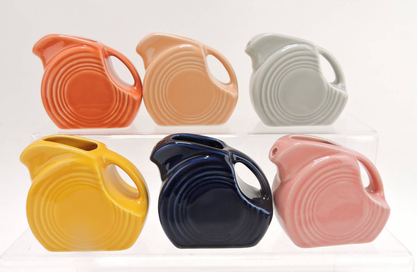 Fiesta Post 86 Mini Disc Pitcher Group, Auction