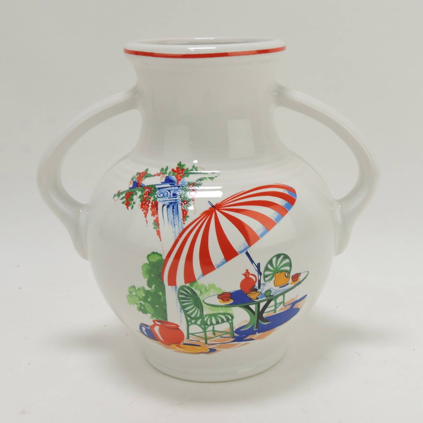 Fiesta Post 86 Millennium Vase, Sunporch, Auction