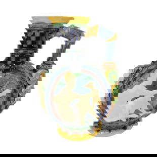 Minton Majolica Lily Flower Auction