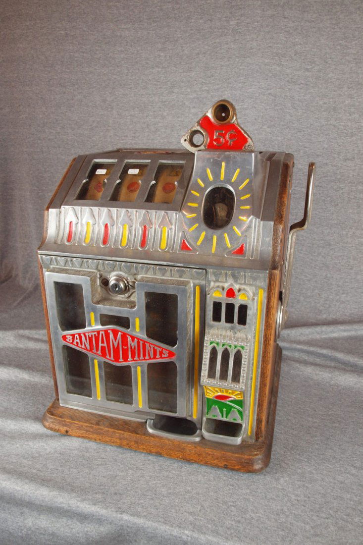 1932 Pace Bantam Mints 5 cent slot machine - May 29, 2013 | Strawser ...