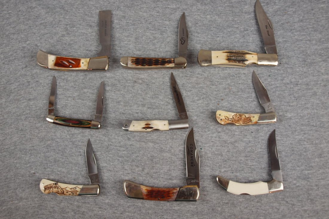 Frost Cutlery lot of 9 folding knives - Razor Hawk sing - Sep 24, 2014 ...