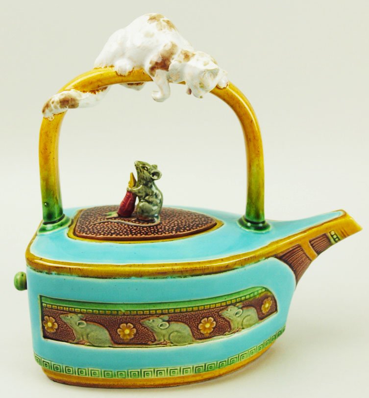 An Iconic And Important Minton Majolica Turquoise
