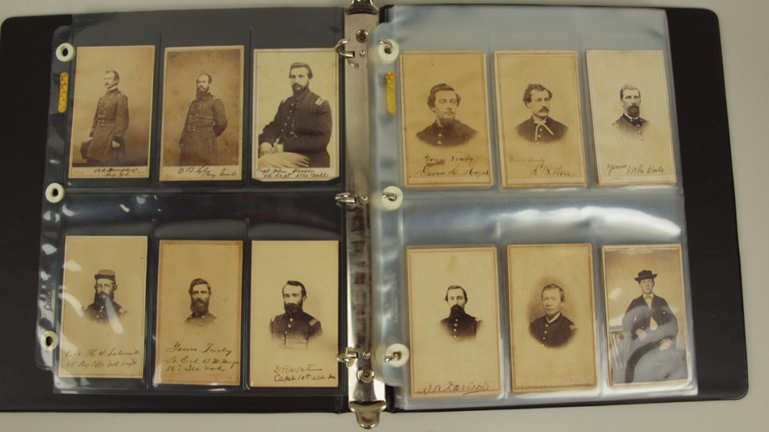 Civil War CDV album with 65 cards, many identified, - May 20, 2015 ...
